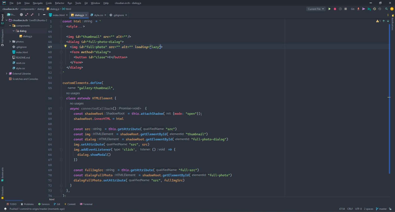 TIL: WebStorm's Language Injection